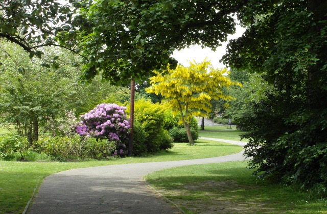 Debdale Park Garden created to celebrate legacy of Clayton Aniline ...