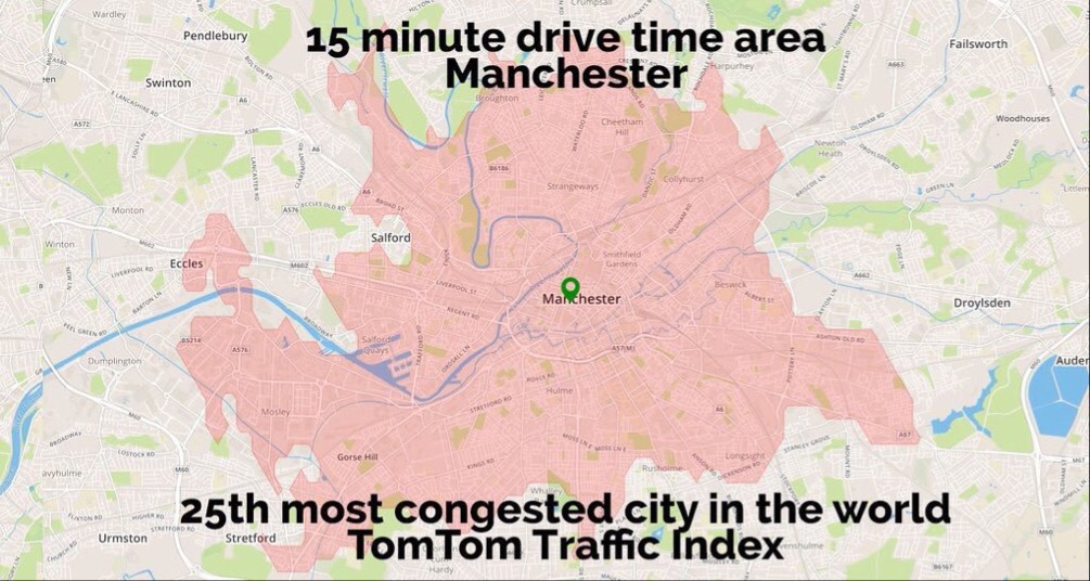 Manchester is now the UK's 3rd most congested city - About Manchester