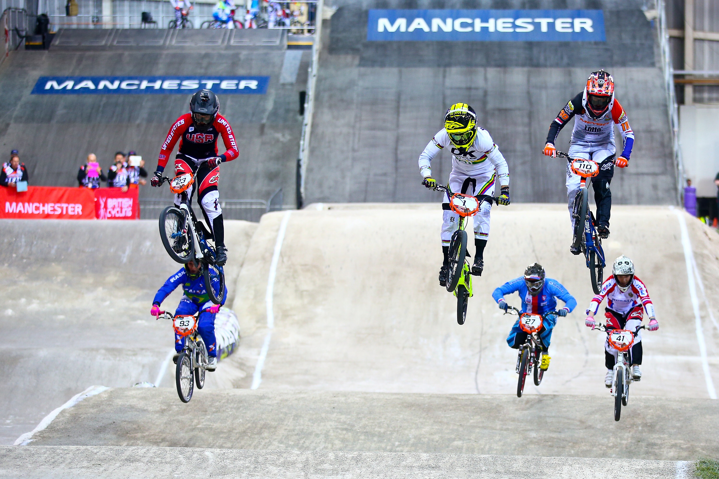 Rivals return to Manchester for UCI BMX Supercross - About Manchester