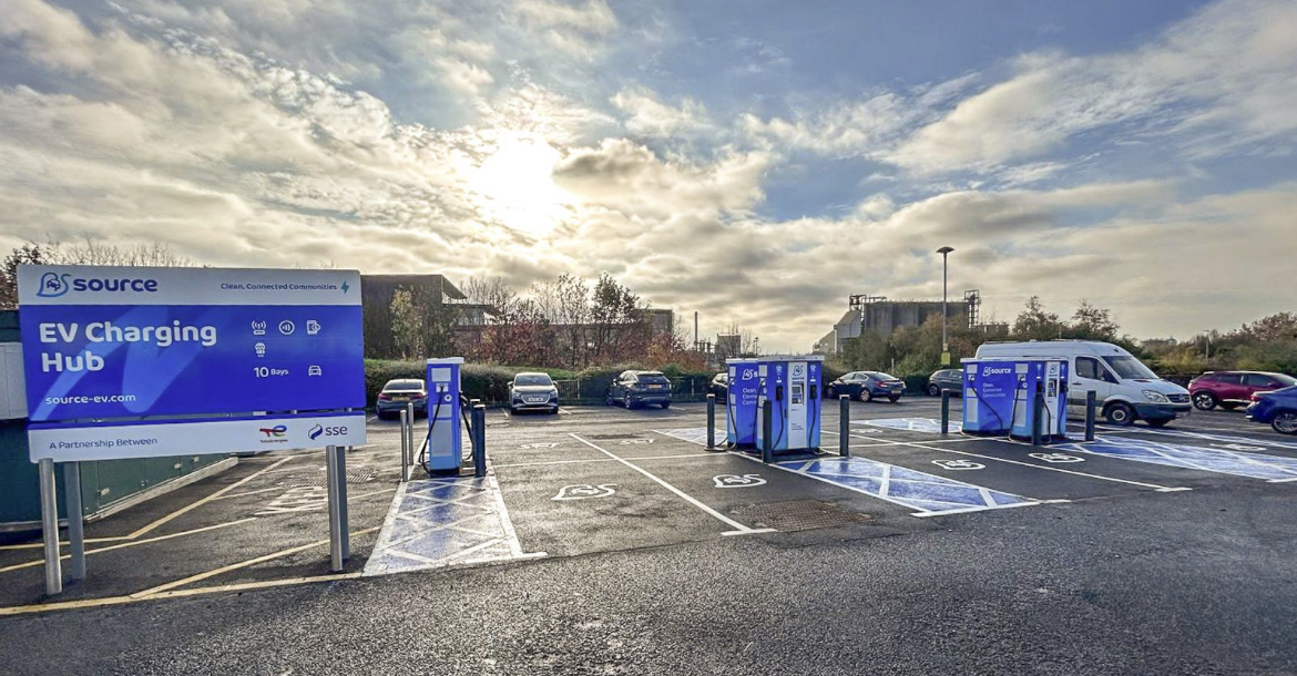 New ultra-rapid charging hub opens in Eccles - About Manchester