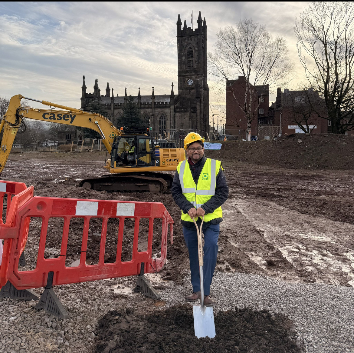 Work begins on Oldham’s new park - About Manchester